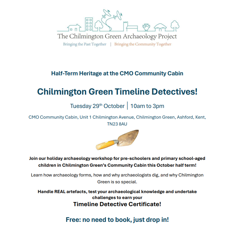 Calling all Timeline Detectives! - Chilmington CMO : Chilmington CMO